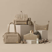 HAPP Brand Diaper Caddy - Beige