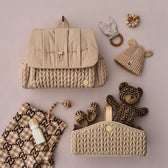 HAPP Brand Diaper Caddy - Beige