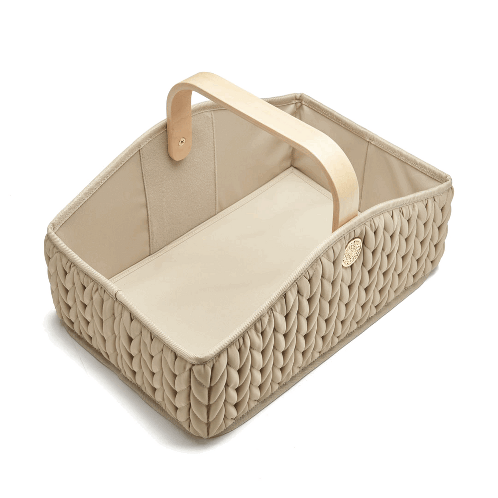 HAPP Brand Diaper Caddy - Beige